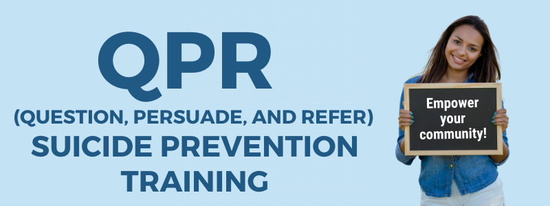 QPR Suicide Prevention Training - December 16, 2020 | Community ...