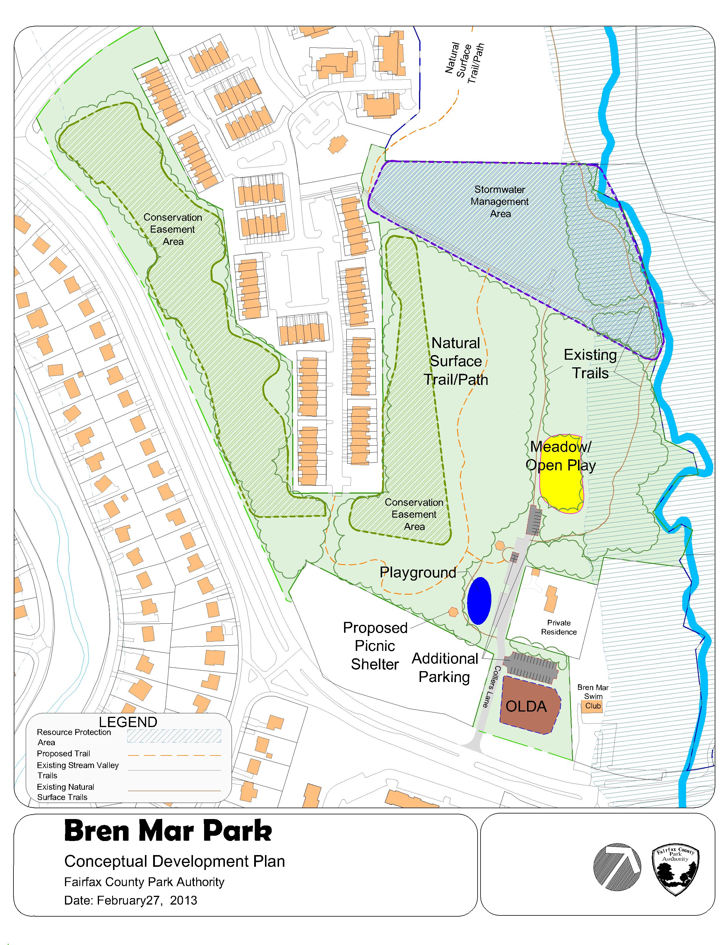 Bren Mar Park Master Plan Administrative Update | Park Authority