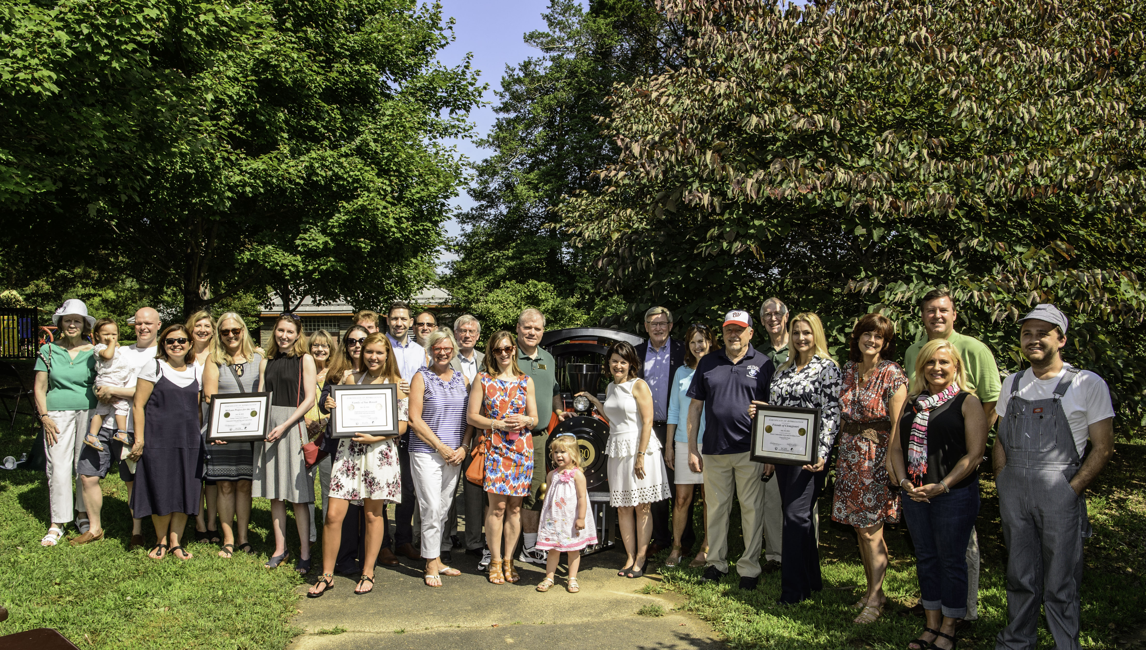 New Trackless Train, Picnic Pavilion Dedicated at Clemyjontri Park ...