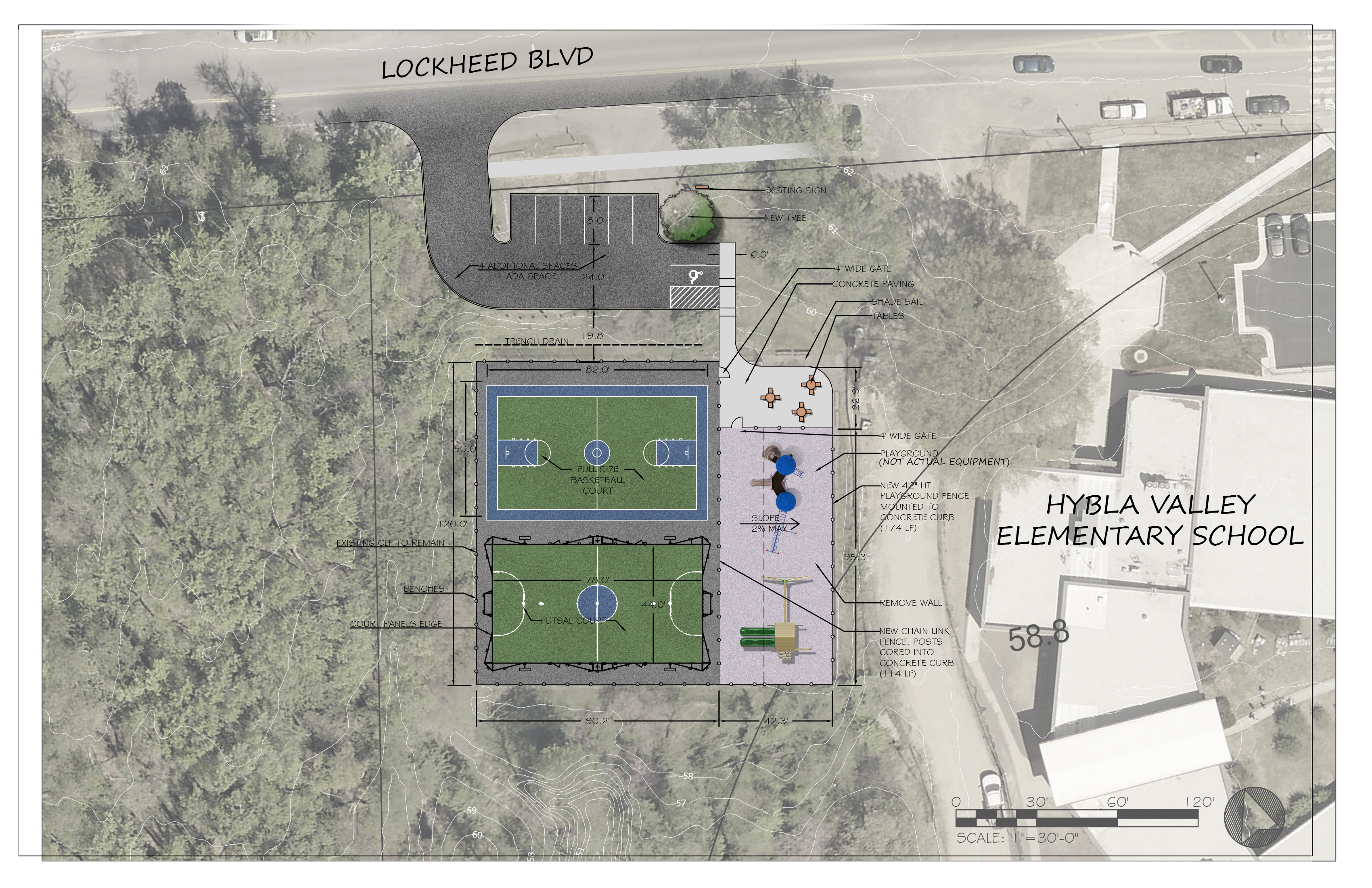 Please Pardon Our Dust: Construction at Hybla Valley Park | Park Authority