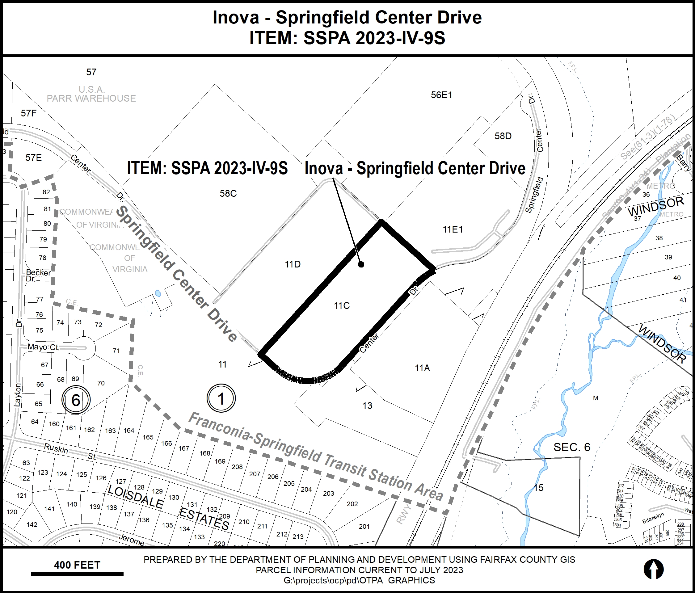 Plan Amendment SSPA-2023-IV-9S | Planning Development