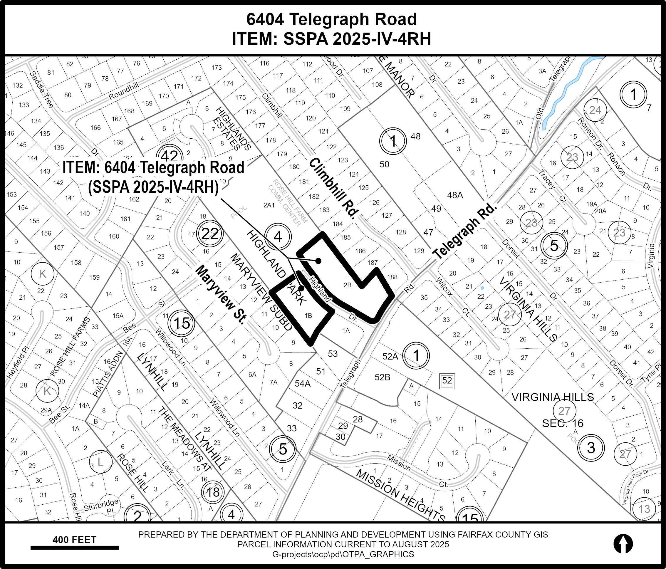 Plan Amendment SSPA-2025-IV-4RH | Planning Development