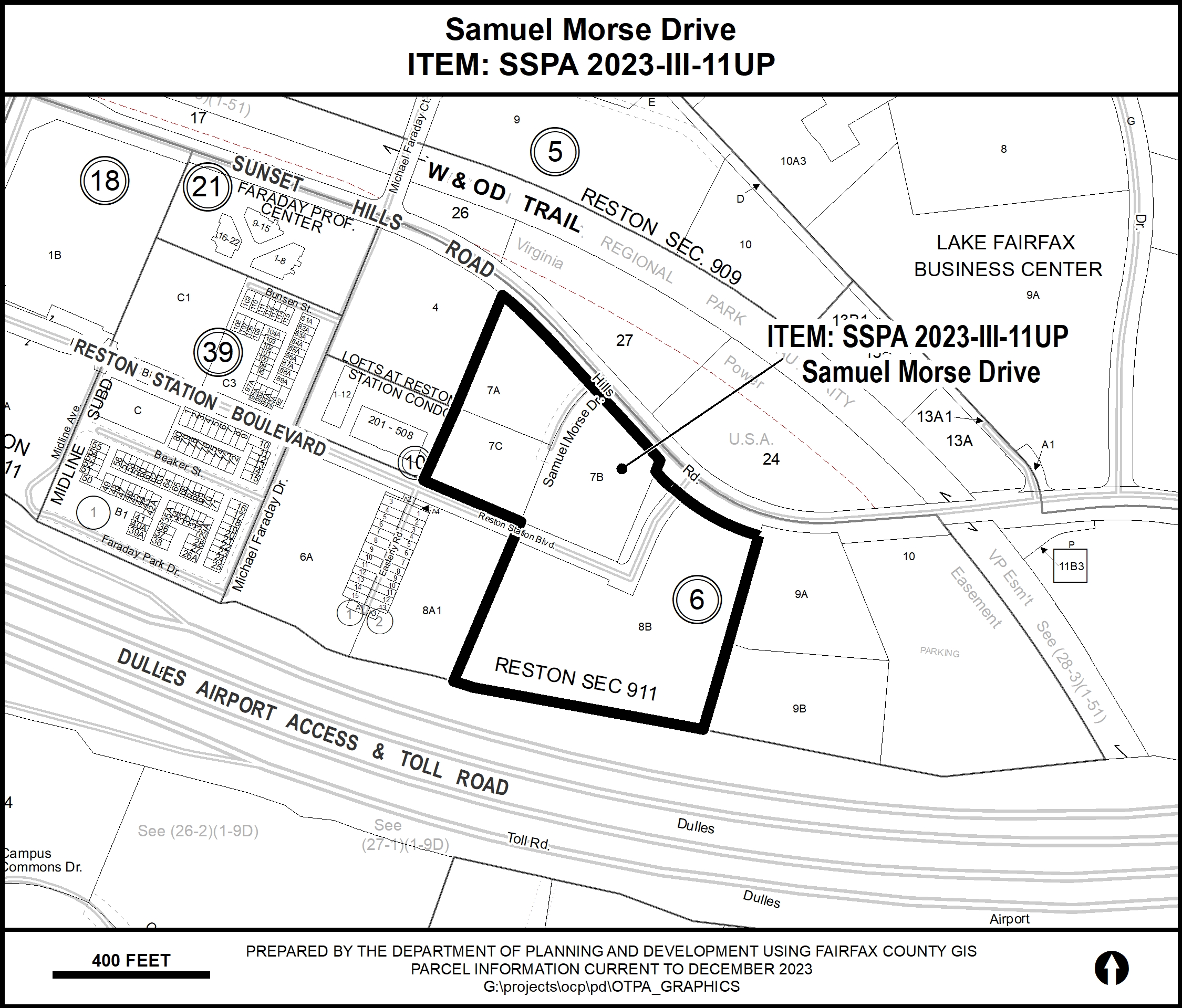 Plan Amendment SSPA 2023-III-11UP | Planning Development