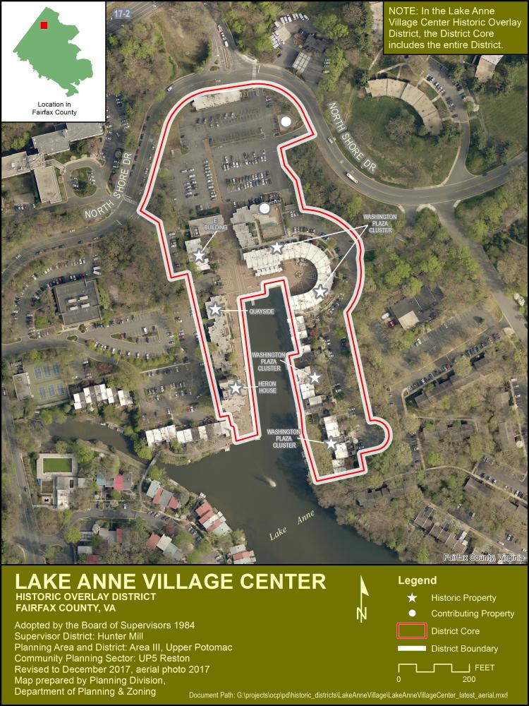Lake Anne Village Center Historic Overlay District | Planning Development