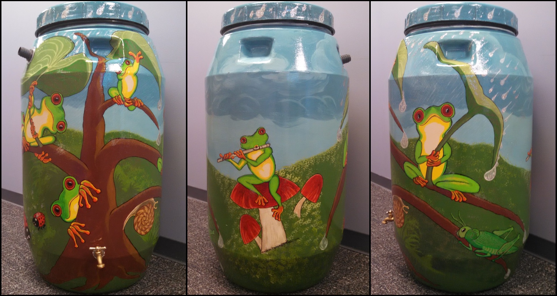 Rain Barrel Art | Northern Virginia Soil and Water Conservation District
