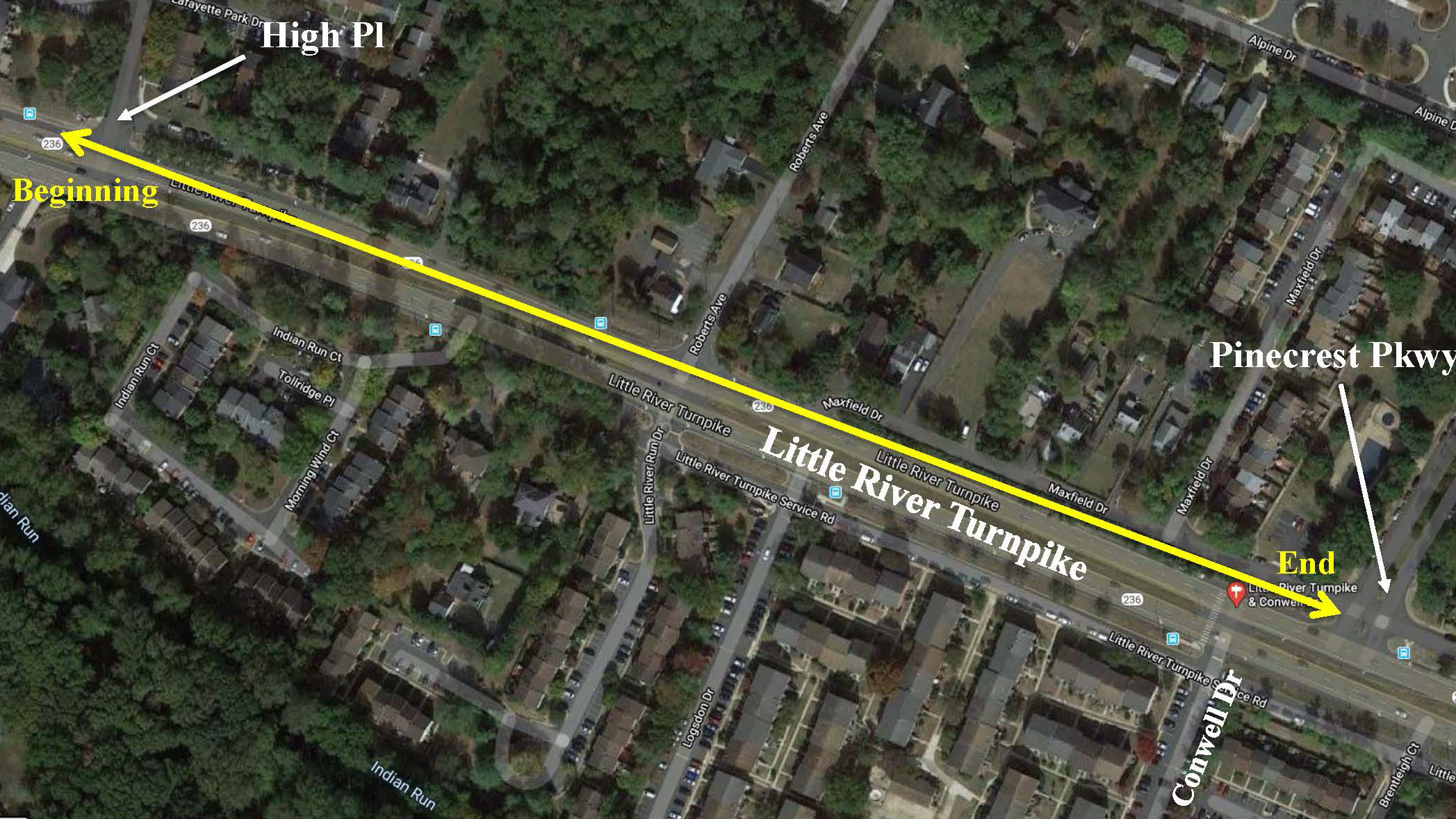 Little River Turnpike Walkway Project | Transportation